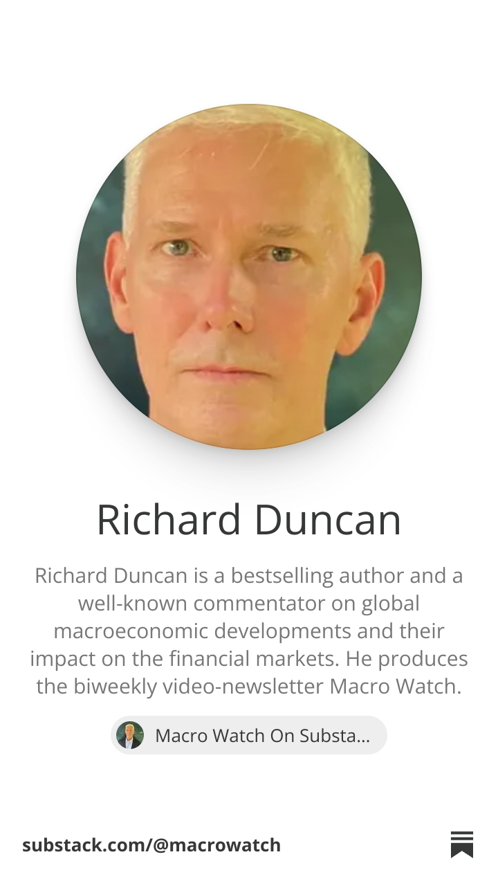 Richard Duncan | Substack