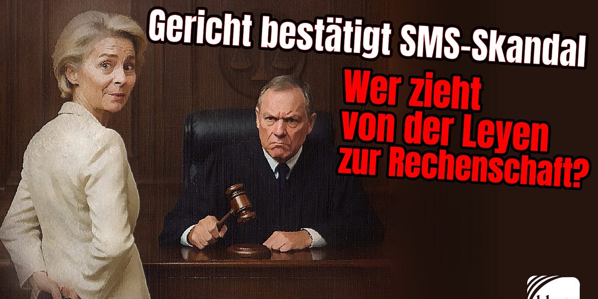 Gericht bestätigt von der Leyens SMS-Skandal – wer zieht sie zur Rechenschaft?