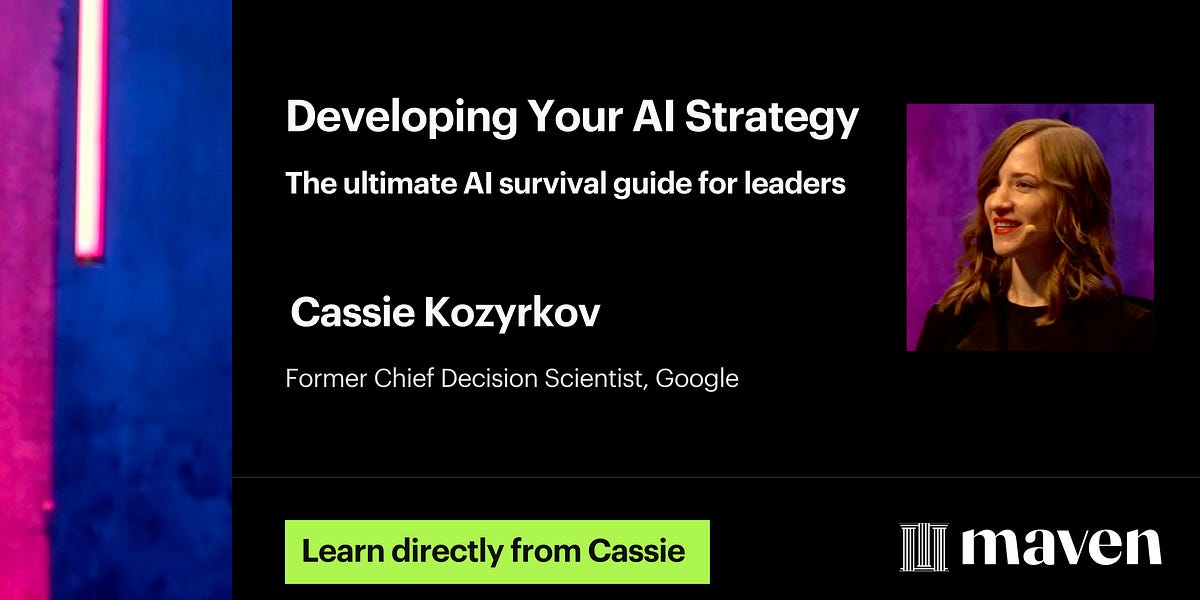 The ultimate AI survival guide for leaders