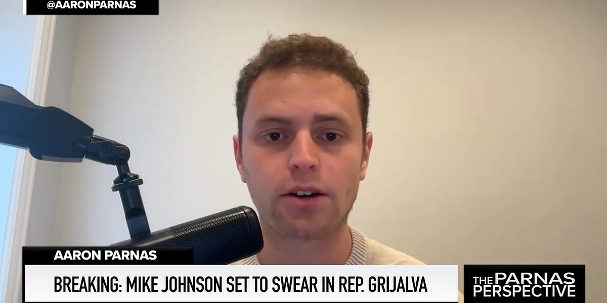 BREAKING: Mike Johnson Will Swear in Grijalva and Jeffries Blasts ...