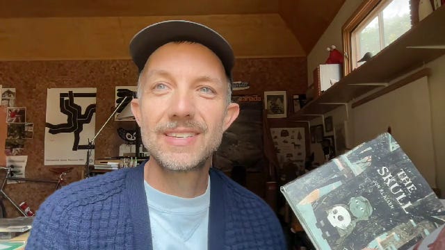 The Skull and Portals - Jon Klassen Things