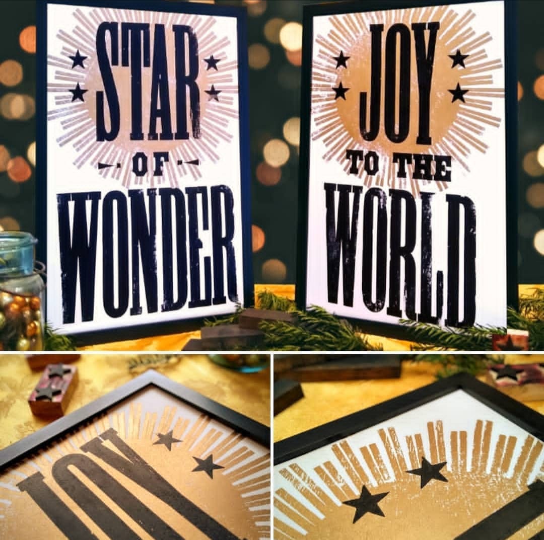 Daniel Letterpress Designer (@hoosiertypeco): "🎁 These are some of my ...