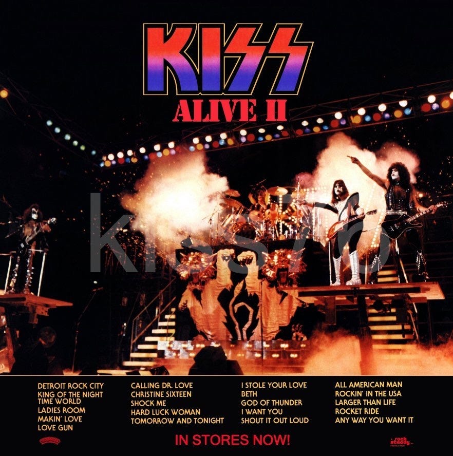 Why KISS Alive 2 Is the Greatest Live Album Ever Made