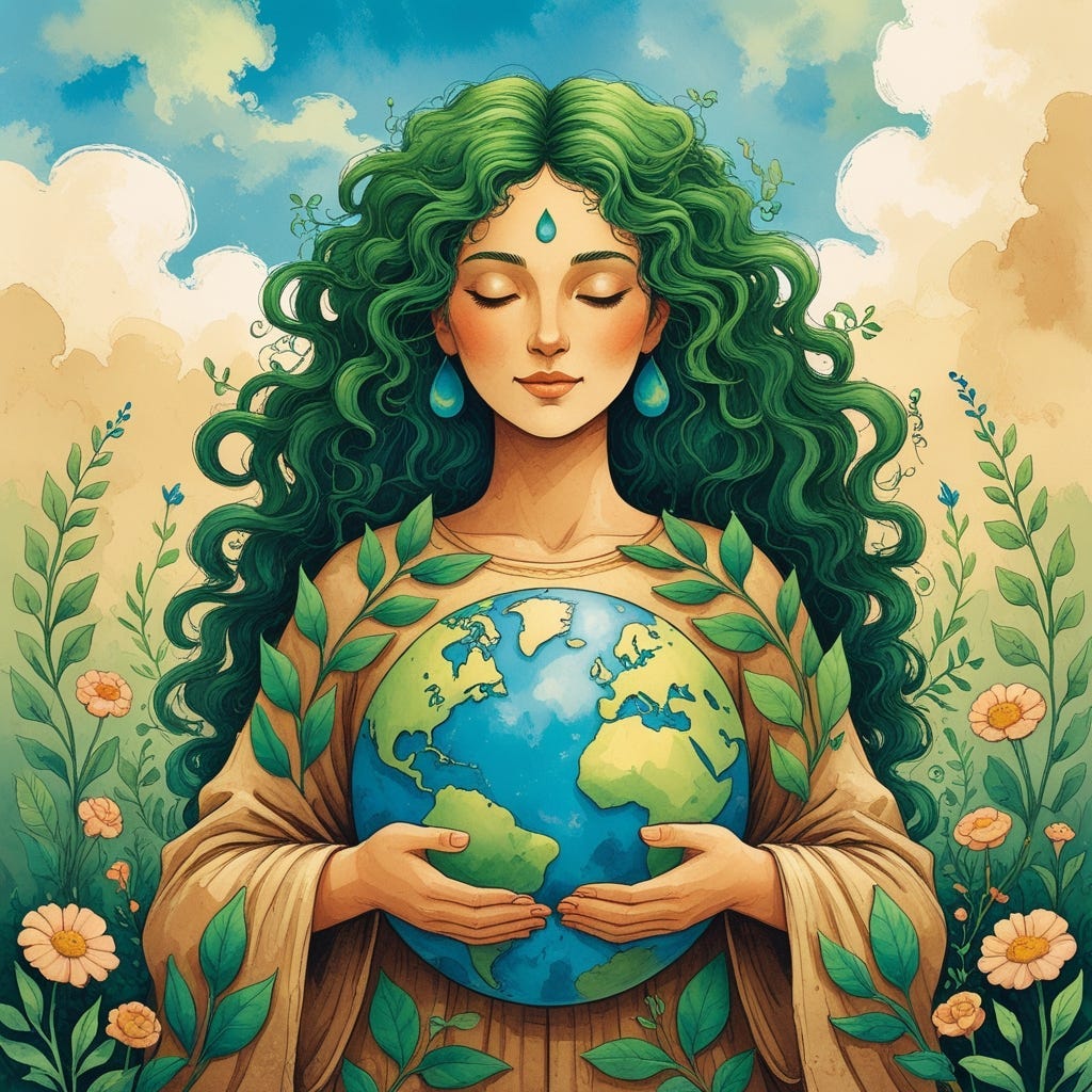 The splitting of the Earth - by Robin Westenra