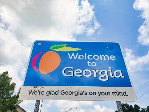 Welcome to Georgia! - by John Choe