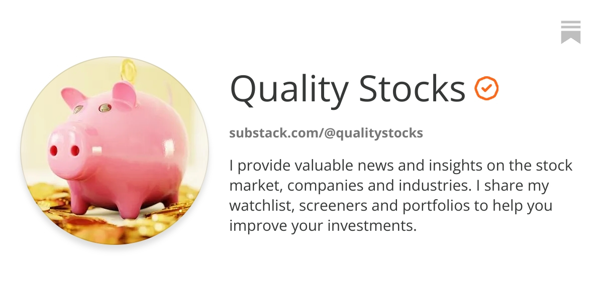 Quality Stocks | Substack