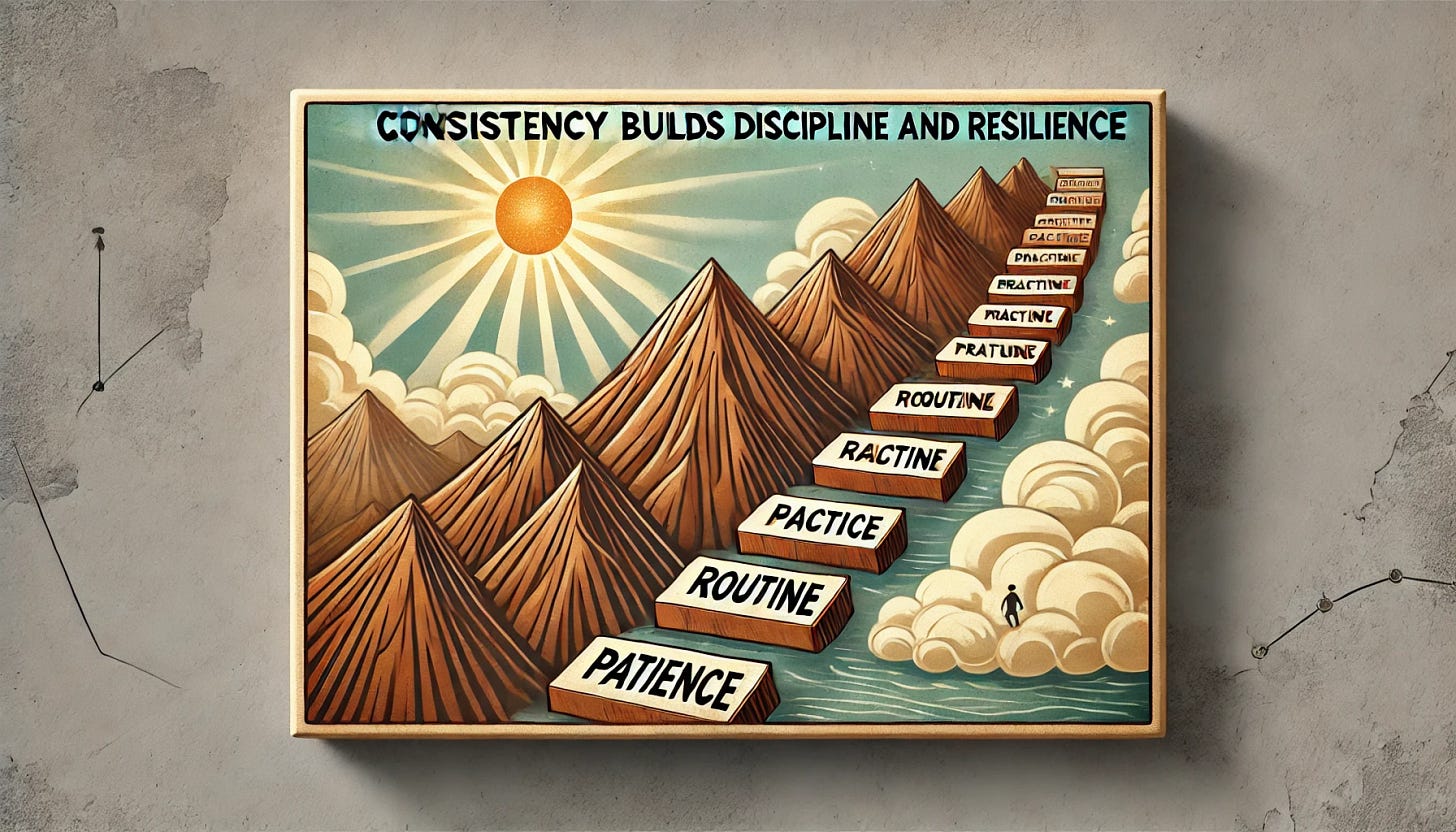 Why Consistency Beats Intensity in Success