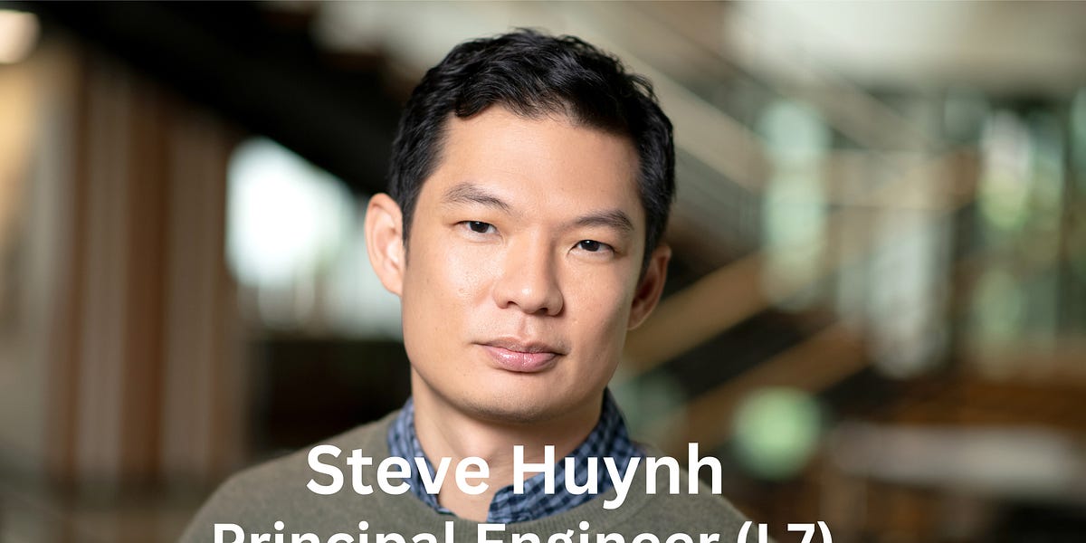 From Liberal Arts Major To Amazon Principal Engineer: Steve Huynh