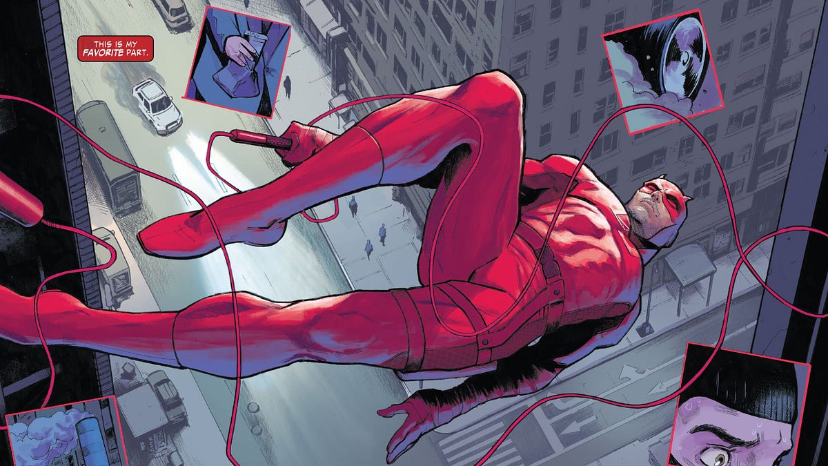 daredevil comic art textless