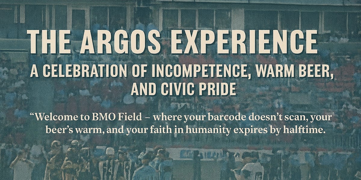 The Argos Experience: A Celebration of Incompetence, Warm Beer, and ...