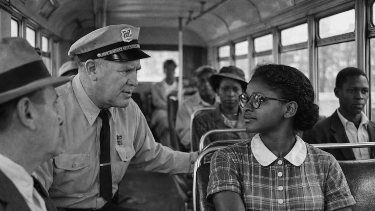 CLAUDETTE COLVIN LED BY EXAMPLE OF HOW WE CAN EACH MAKE A DIFFERENCE ...