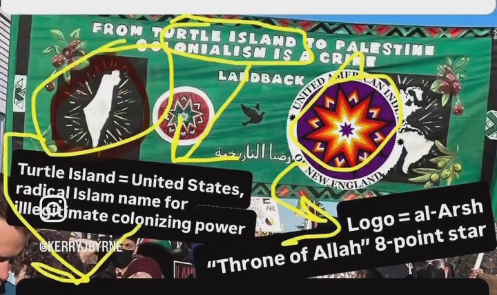 Islamist radicals lead new flag design in this far-left, far-gone state