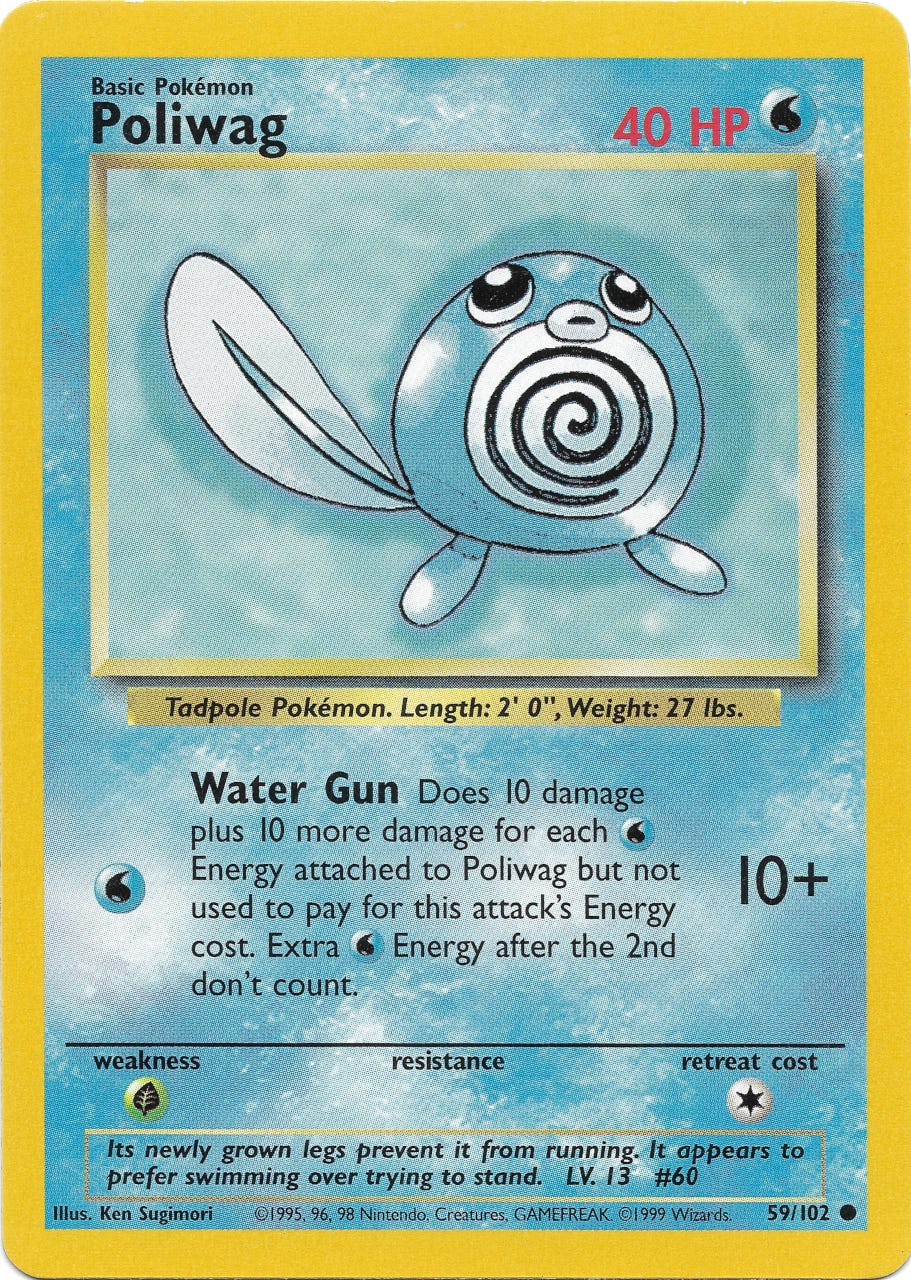 #060-62: Poliwag Family - by Robert Walrod