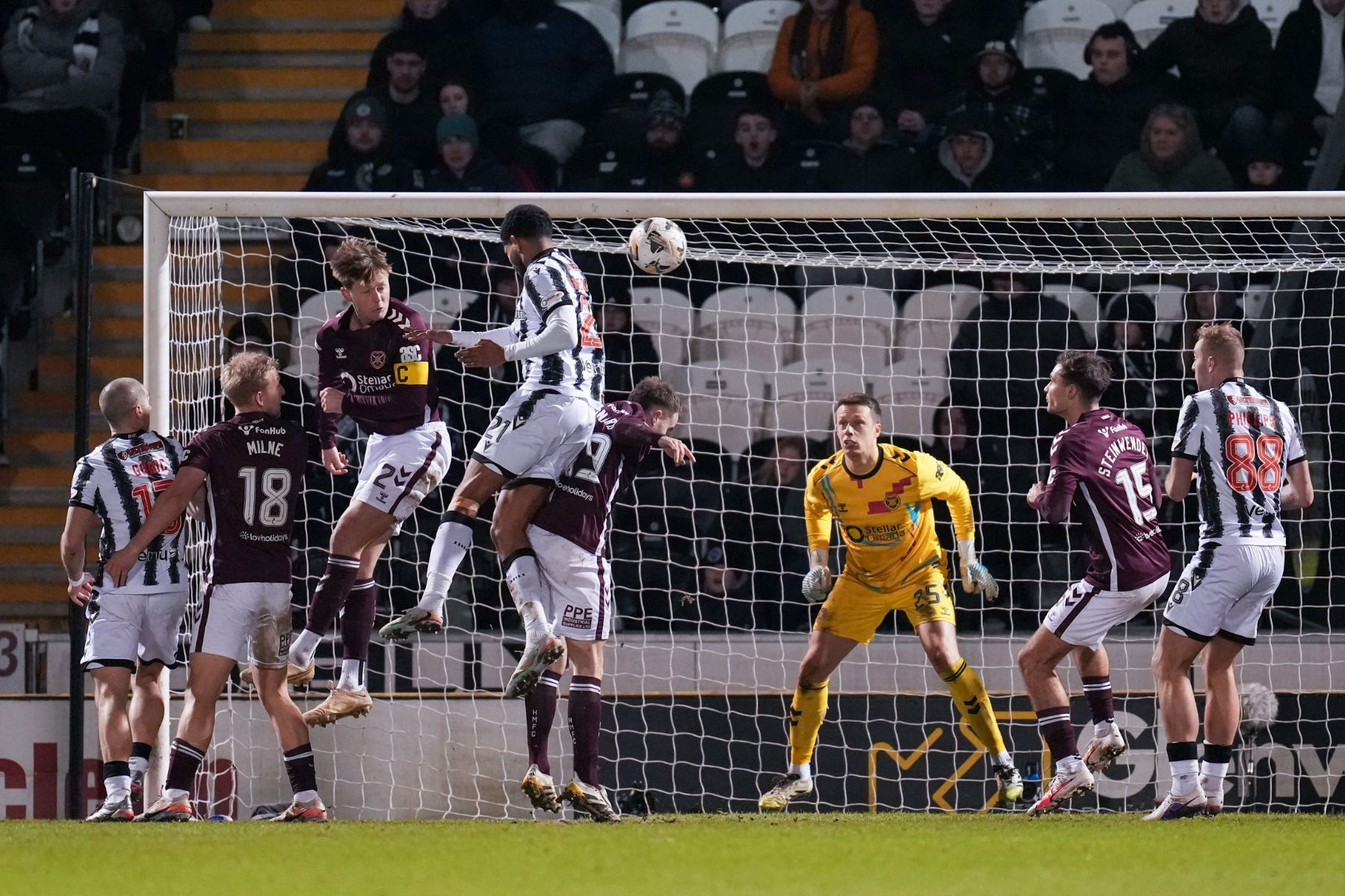 St Mirren 1 Hearts 0: Finally a league win as Freckleton scores ...