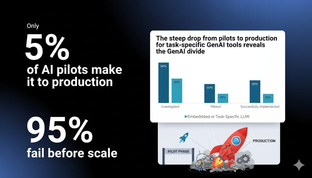 Why 95% of AI Pilots Fail? – MIT Report Explained