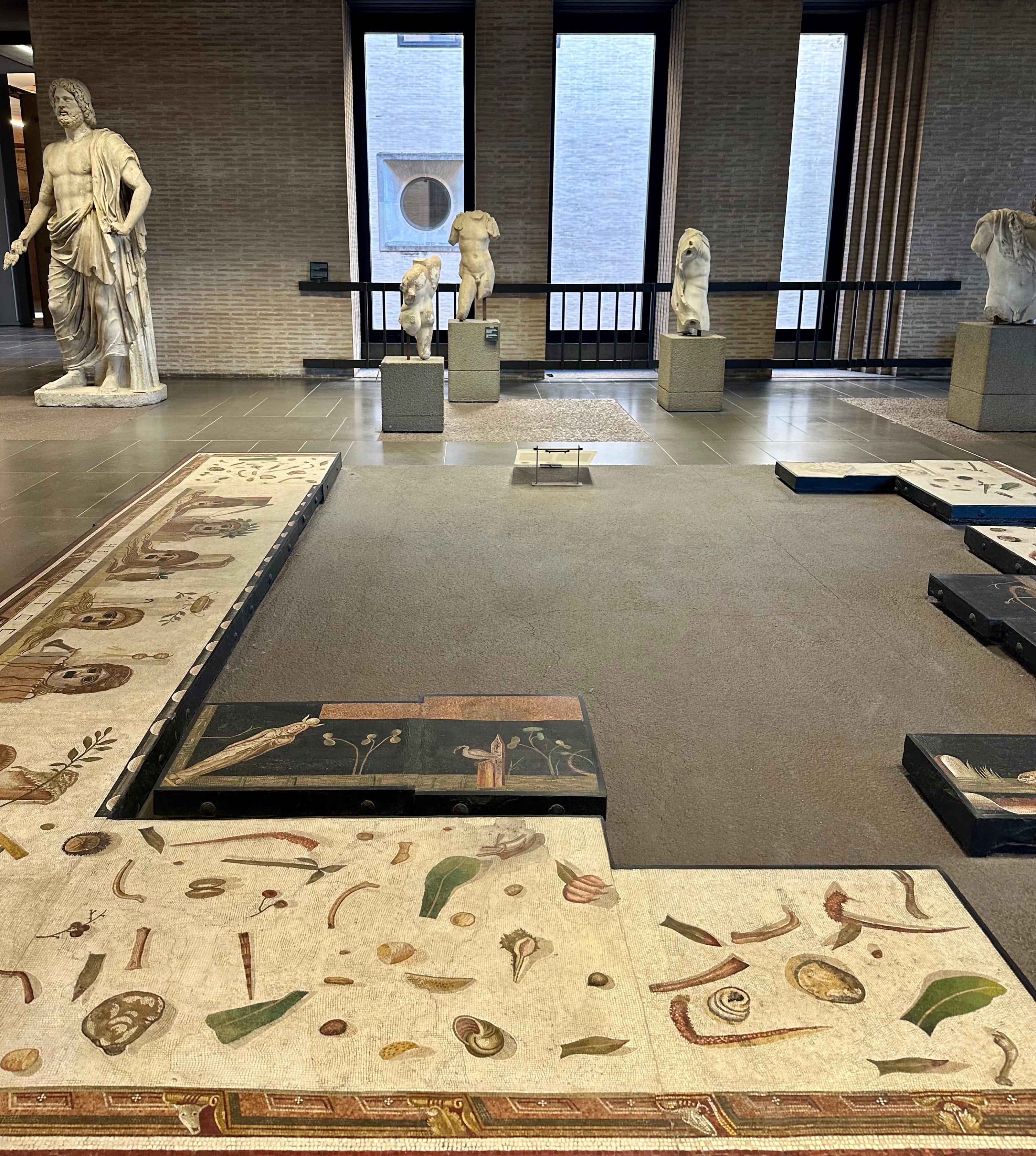 The Unswept Floor Mosaic at the Vatican Museums