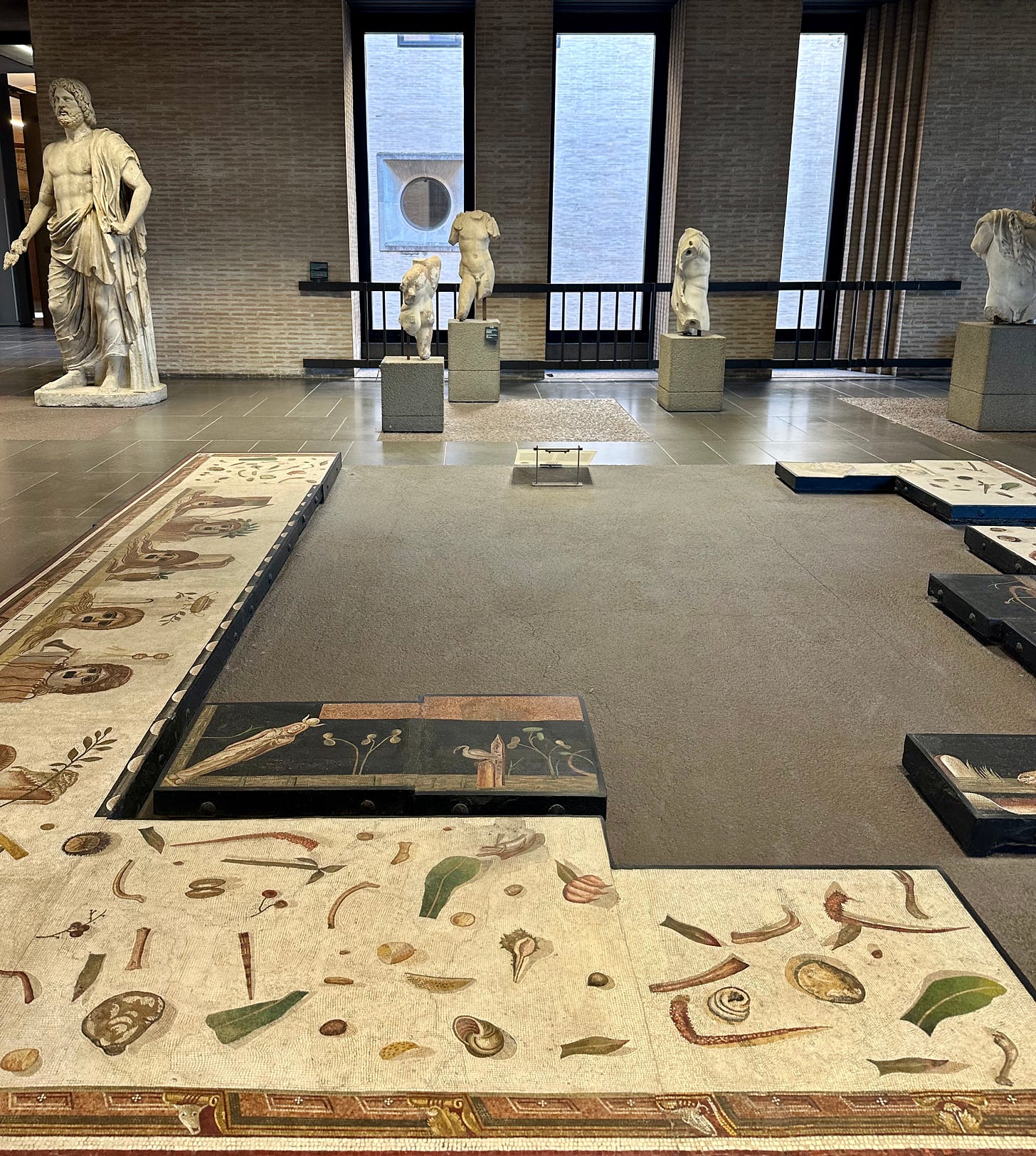 The Unswept Floor Mosaic at the Vatican Museums