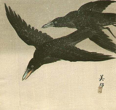 Crows in Japanese Folklore and Culture
