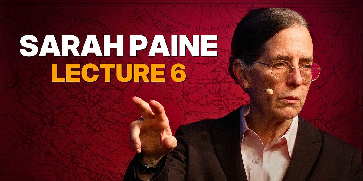 Sarah Paine – How Russia sabotaged China's rise