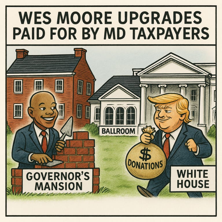 Moore Money, Moore Mansions – Maryland Governor’s Costly Makeover