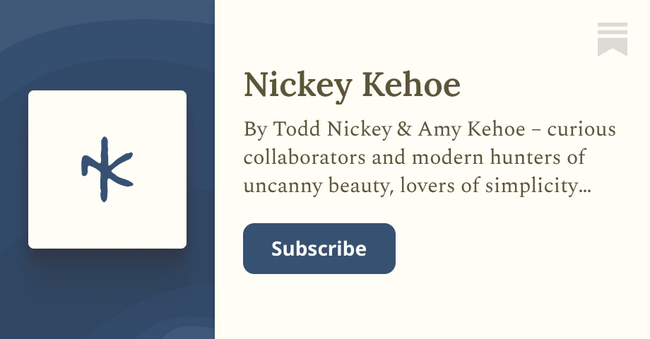 Nickey Kehoe | Substack