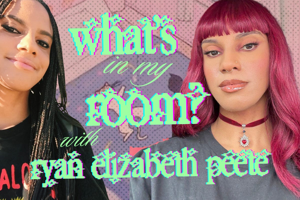 what's in my room? featuring ryan elizabeth peete ⋆˚꩜｡