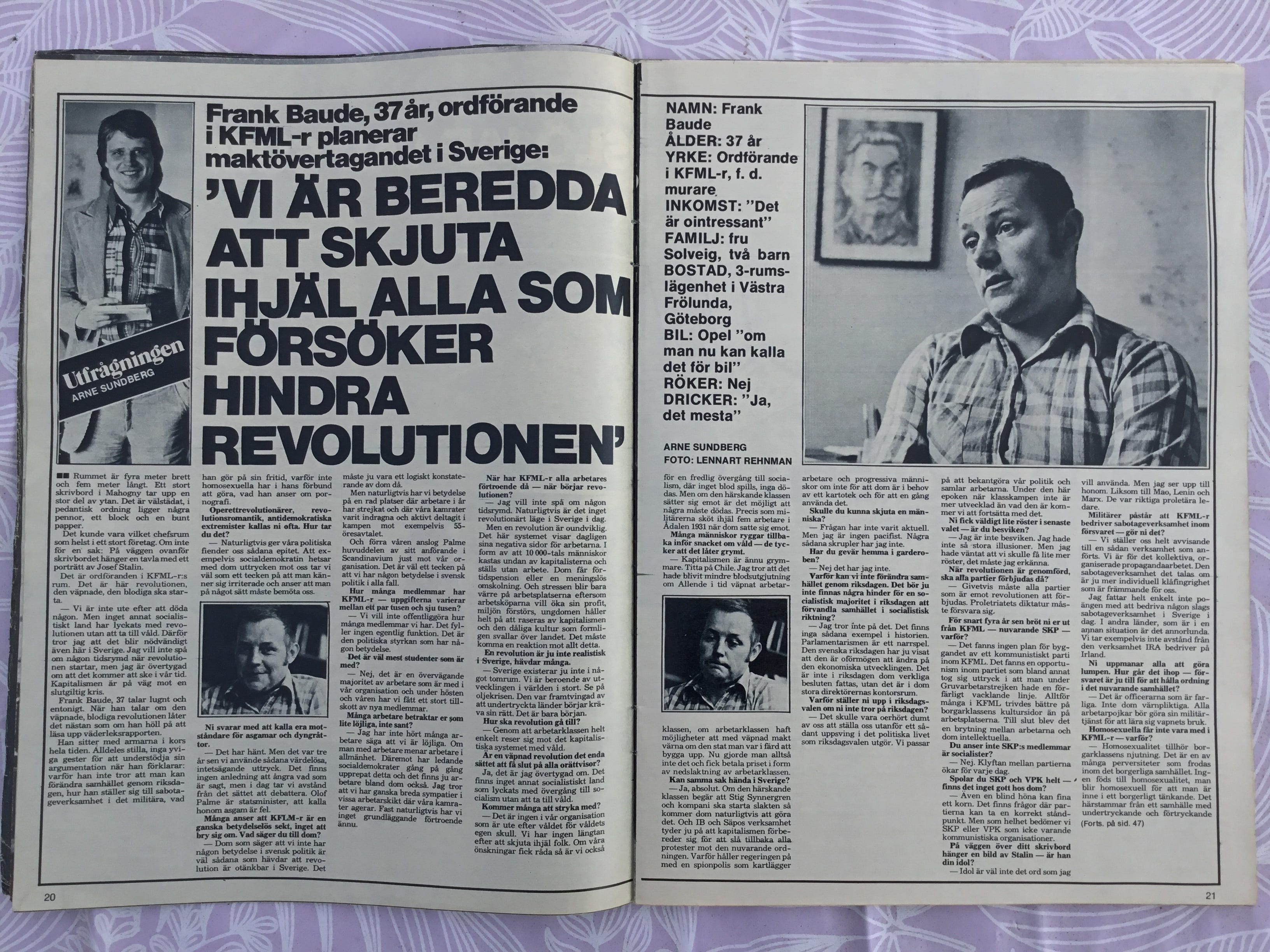 BREV 391 – Sveriges obehagligaste partiledare.