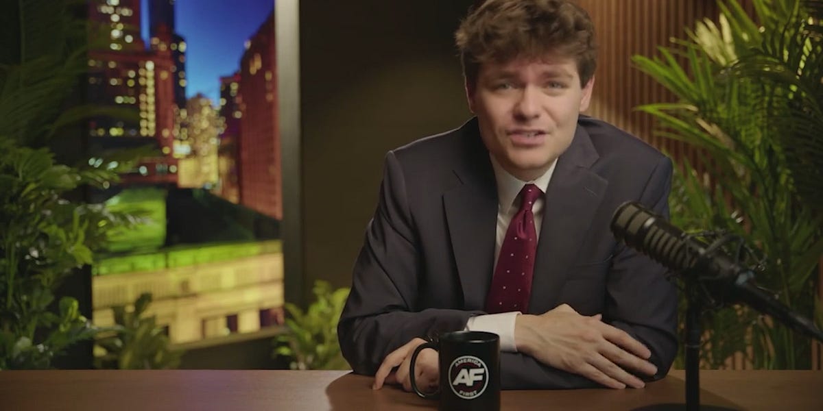 Nick Fuentes on Trump threatening more strikes against Iran