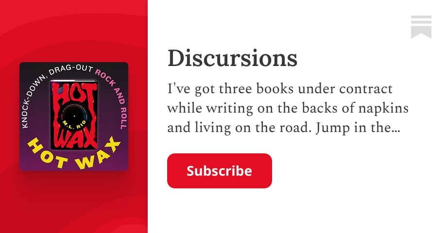 Discursions | M. L. Rio | Substack