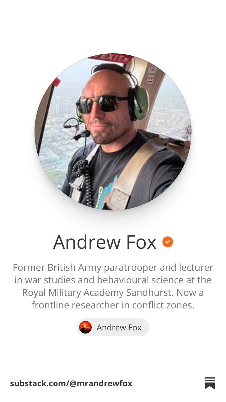 Andrew Fox | Substack