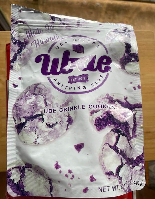 Ube Cookies Anyone? - by Greg Patent