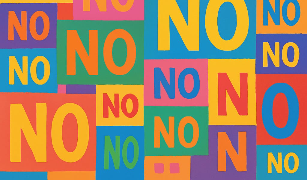 The Power of NO - by Heather P. Wilson