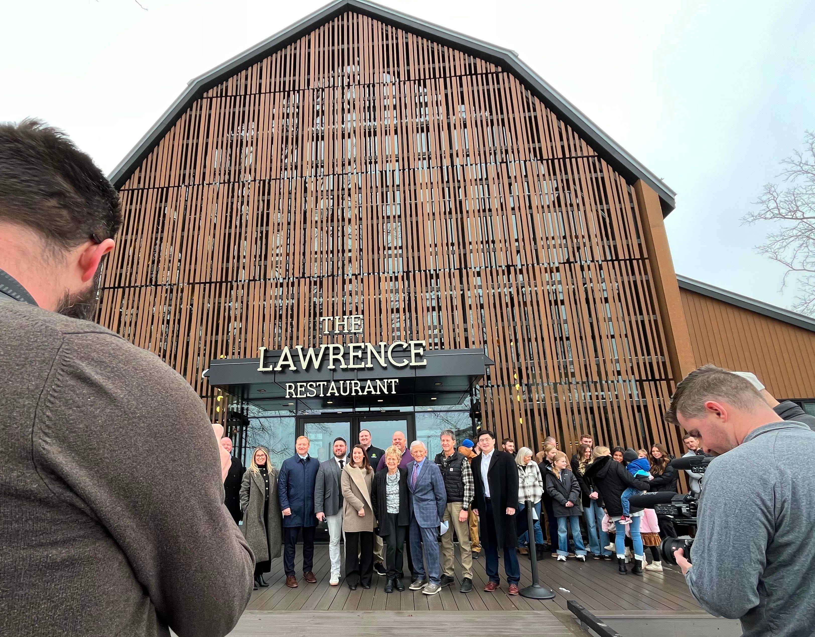 Rebuilt barn’s journey to Purdue ends with opening of The Lawrence