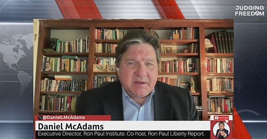 Judging Freedom w/ Judge Andrew Naolitano | Judge Andrew Napolitano | Substack