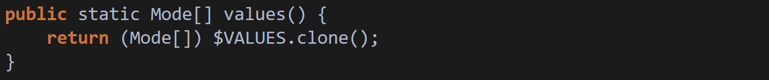 Kotlin Enum Classes and the Companion JVM Code
