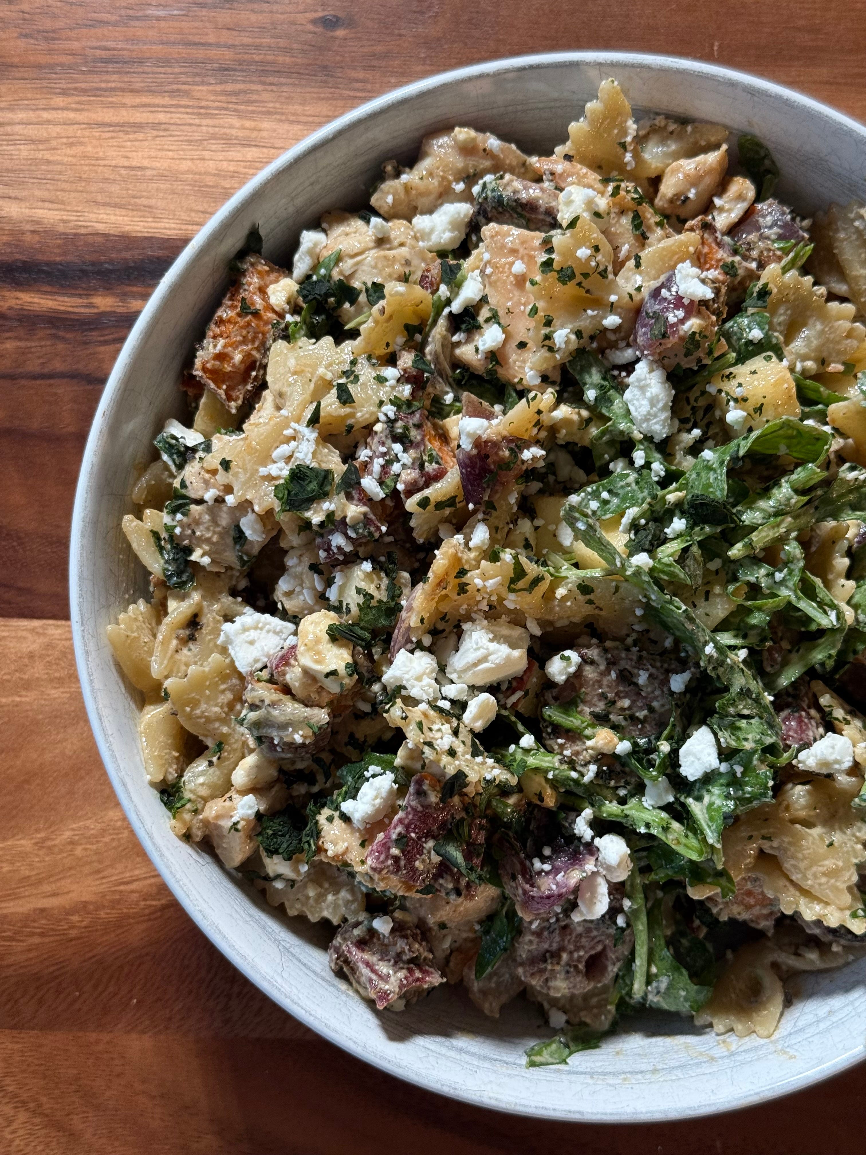 Fall Pasta Salad - by Ellie Teale - Ellie’s Substack