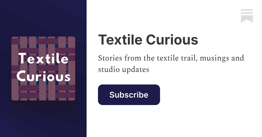 Textile Curious Tamara Klassen Substack
