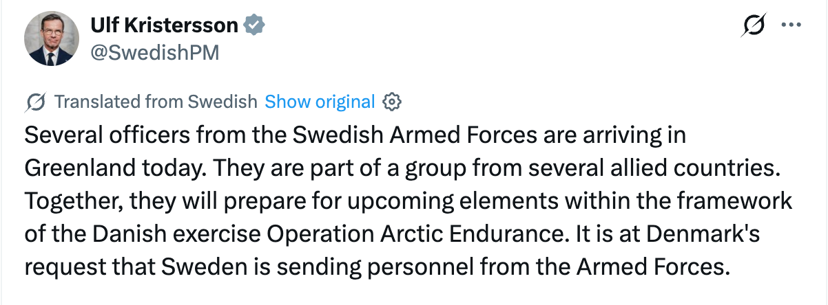 NEWS: NATO Countries Send Troops to Greenland as Trump Ramps up ...