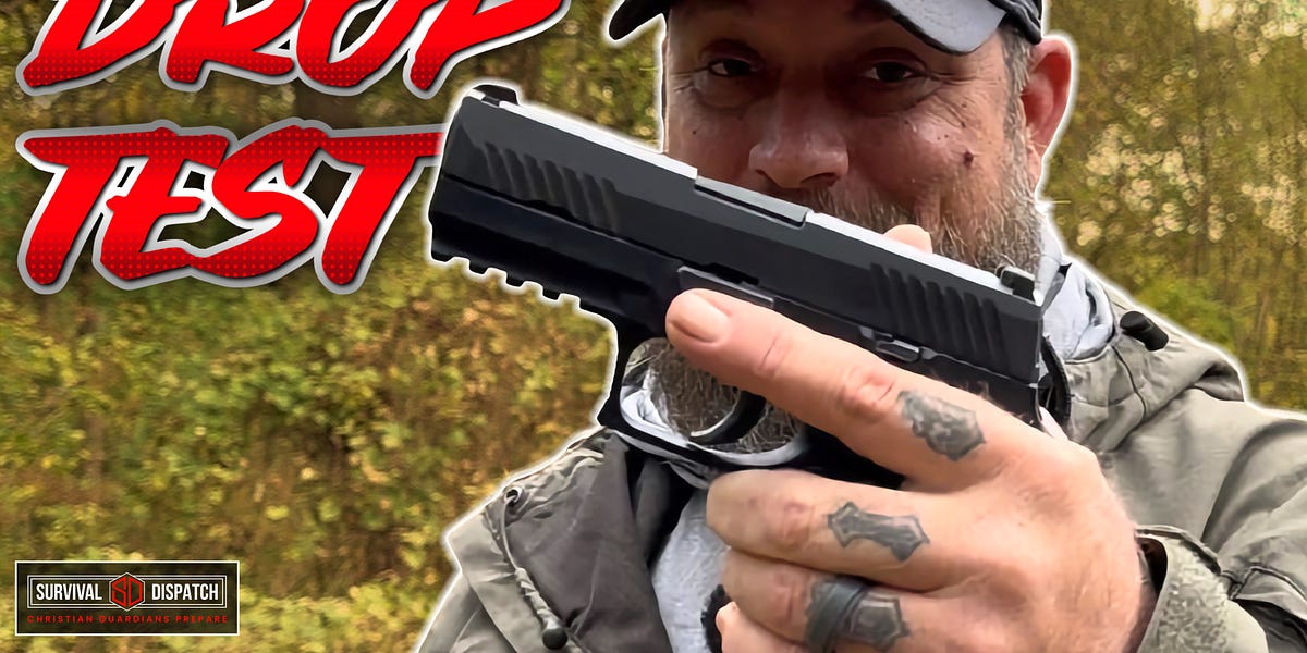 SIG P320 DROPPED FROM 6ft — DID IT ACCIDENTALLY FIRE?!