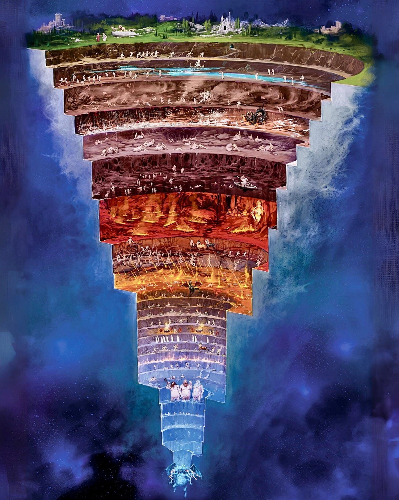 The 9 Levels of Hell - by The Culturist and Evan Amato