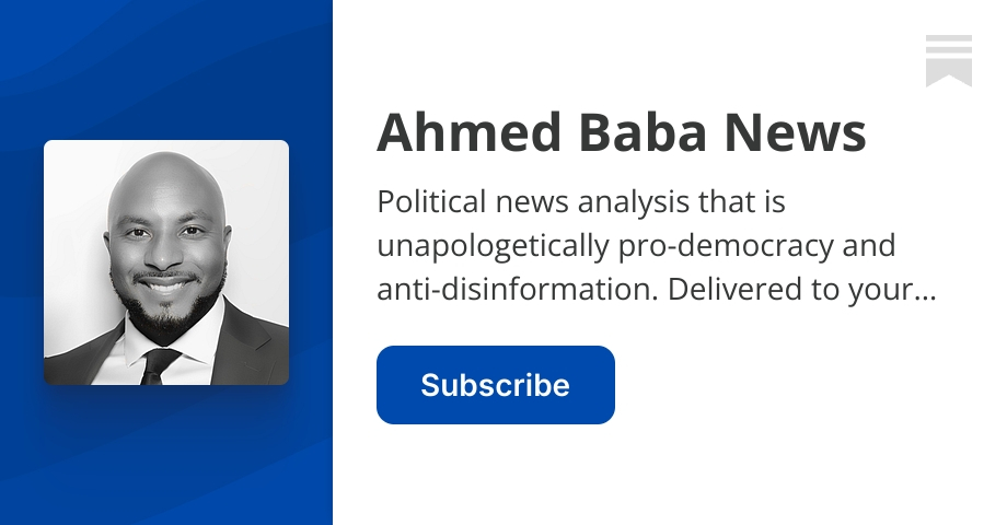 Ahmed Baba's Newsletter | Substack