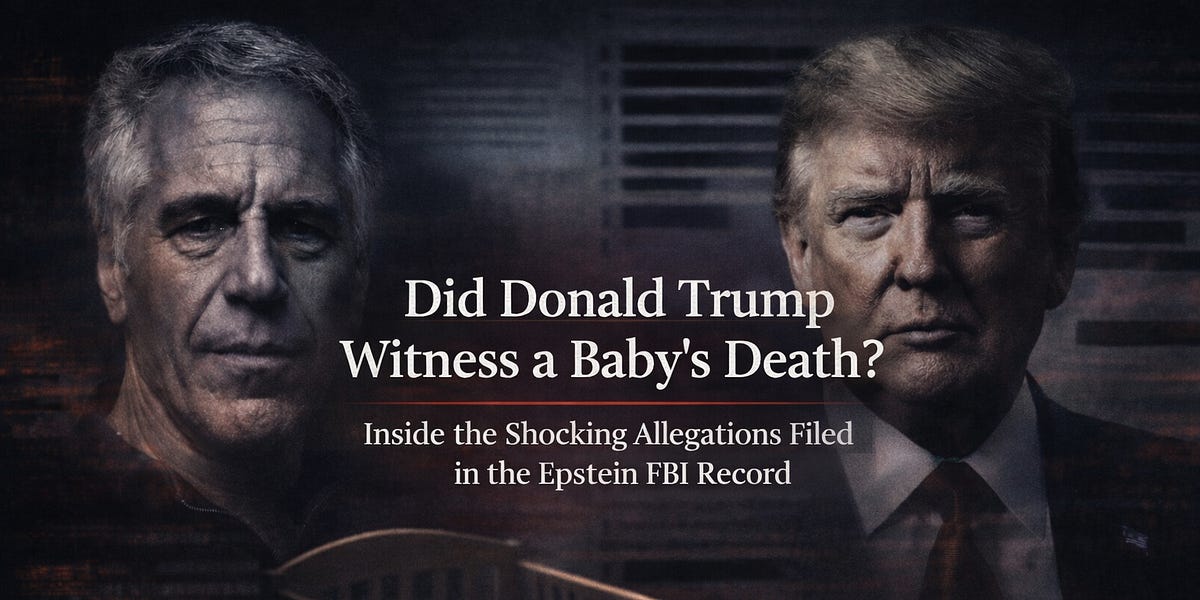 Comments - Did Donald Trump Witness a Baby’s Death?