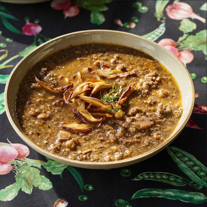 Hearty Vegan Multi-Mushroom Soup - Cool Beans
