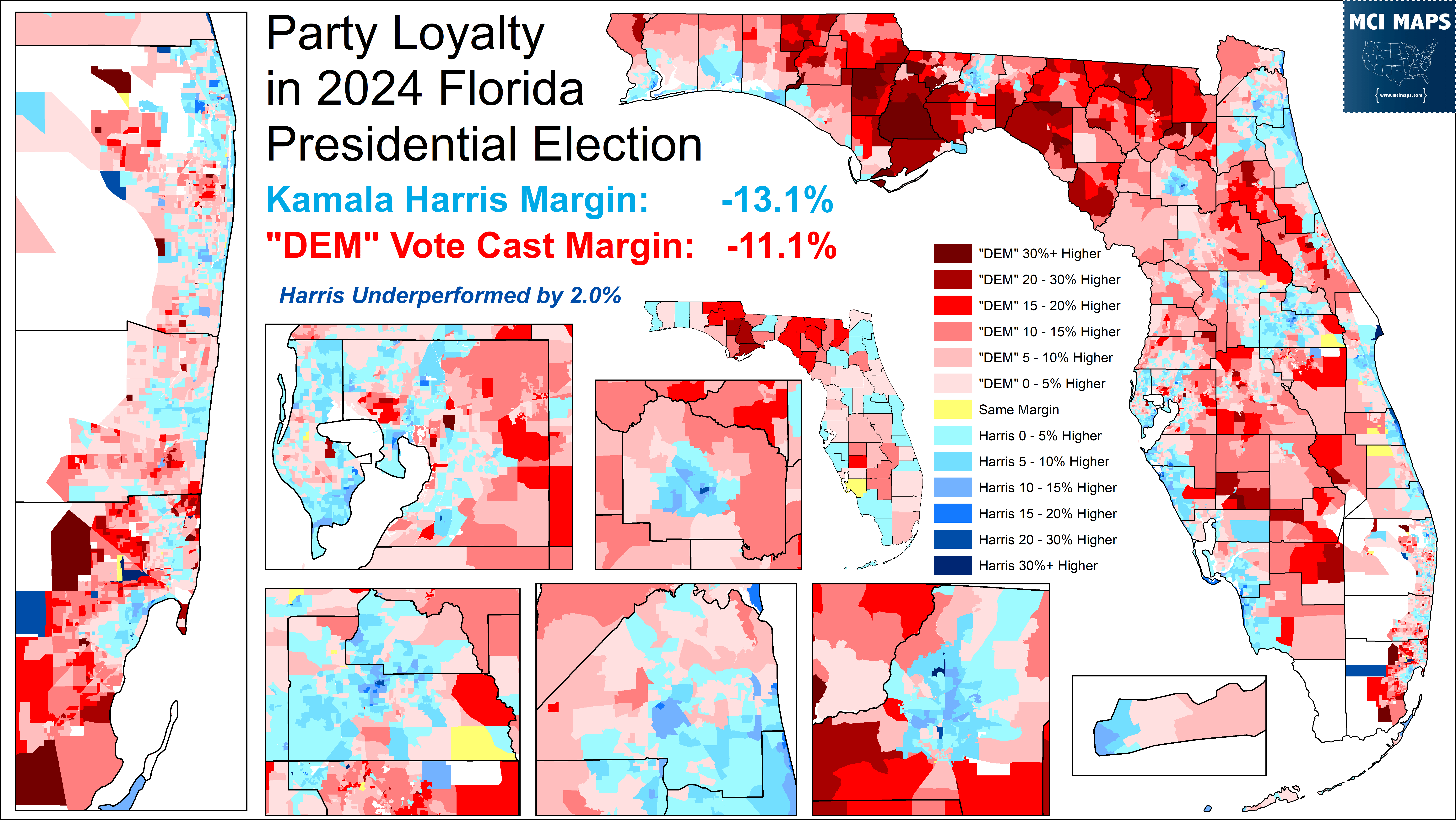 Issue #269: Deep Dive into the Democratic Swings in Florida's 2025 ...