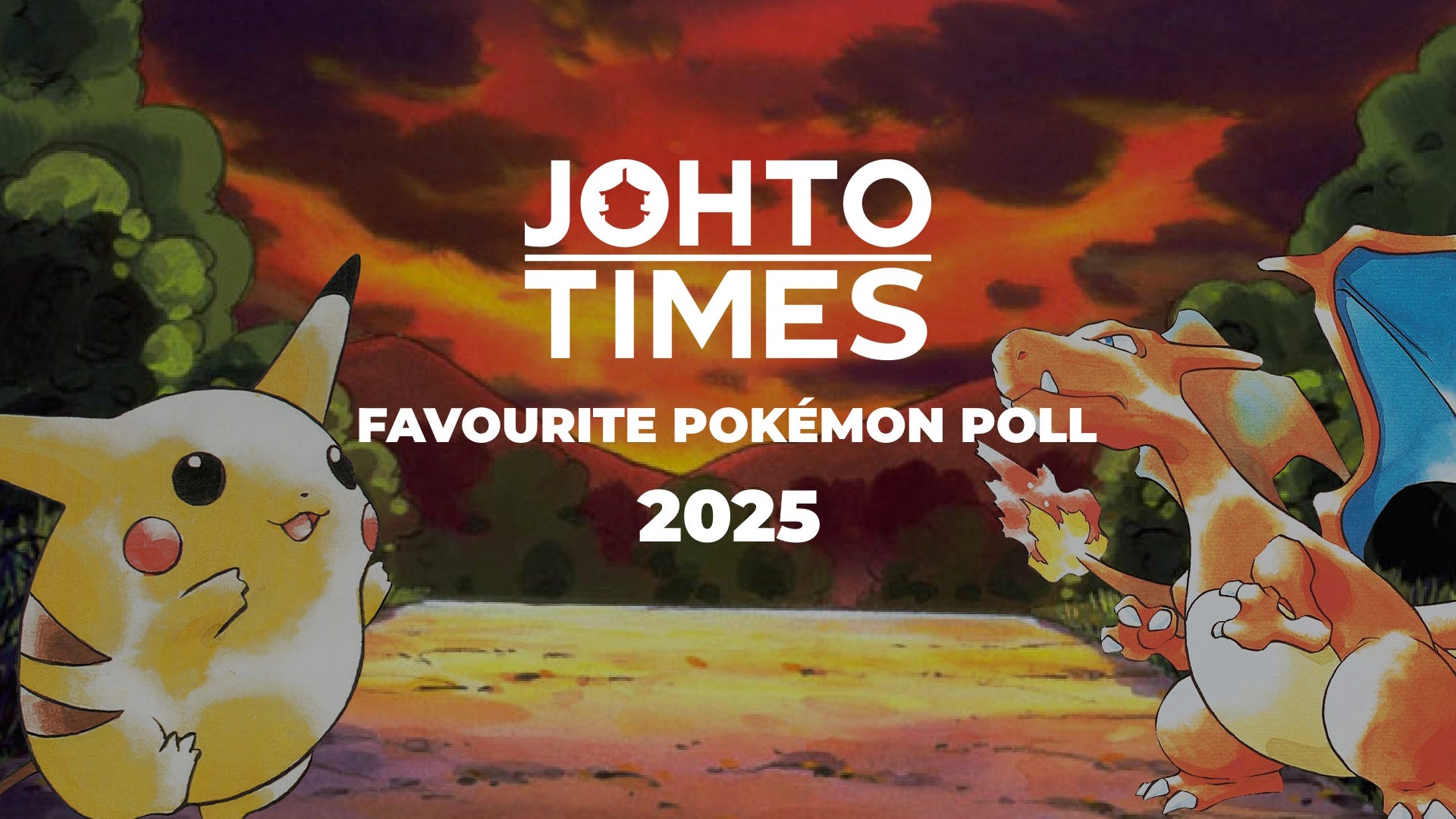 Johto Times Favourite Pokémon Poll 2025 - Johto Times