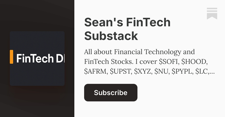 About - Sean's FinTech Substack