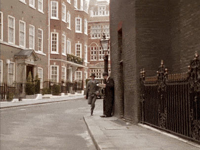 The Drones Club, as depicted in 'Jeeves & Wooster' (1990-3)