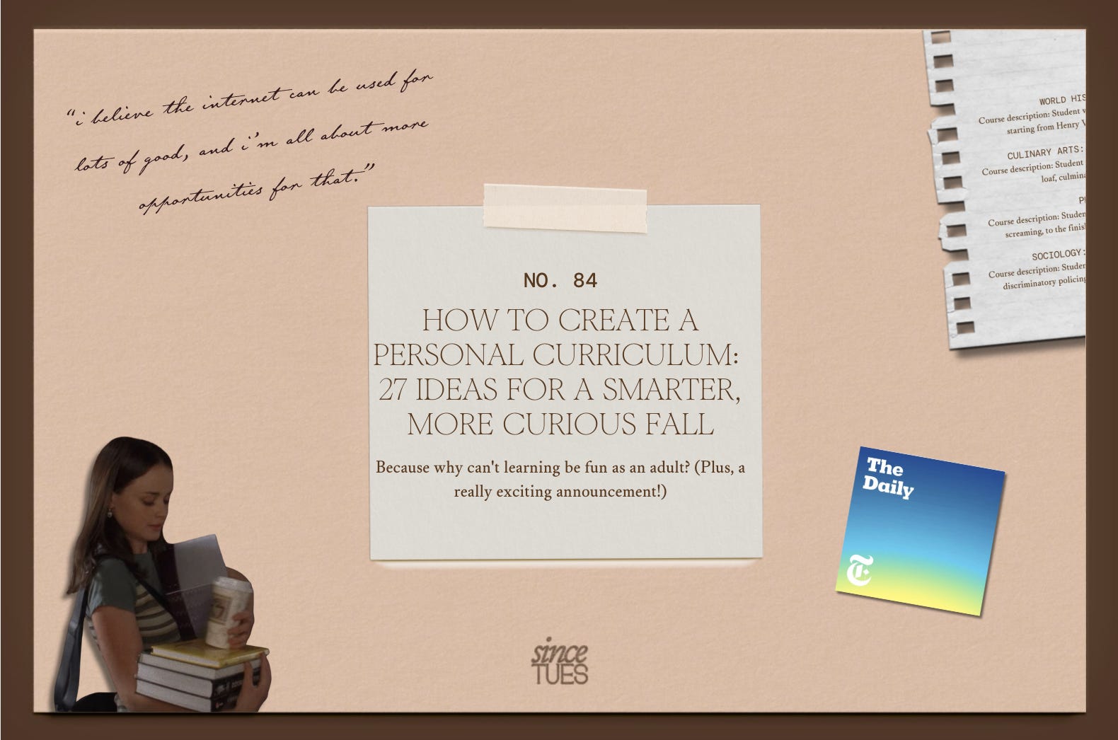 84. How to create a personal curriculum: 27 ideas for a smarter, more ...