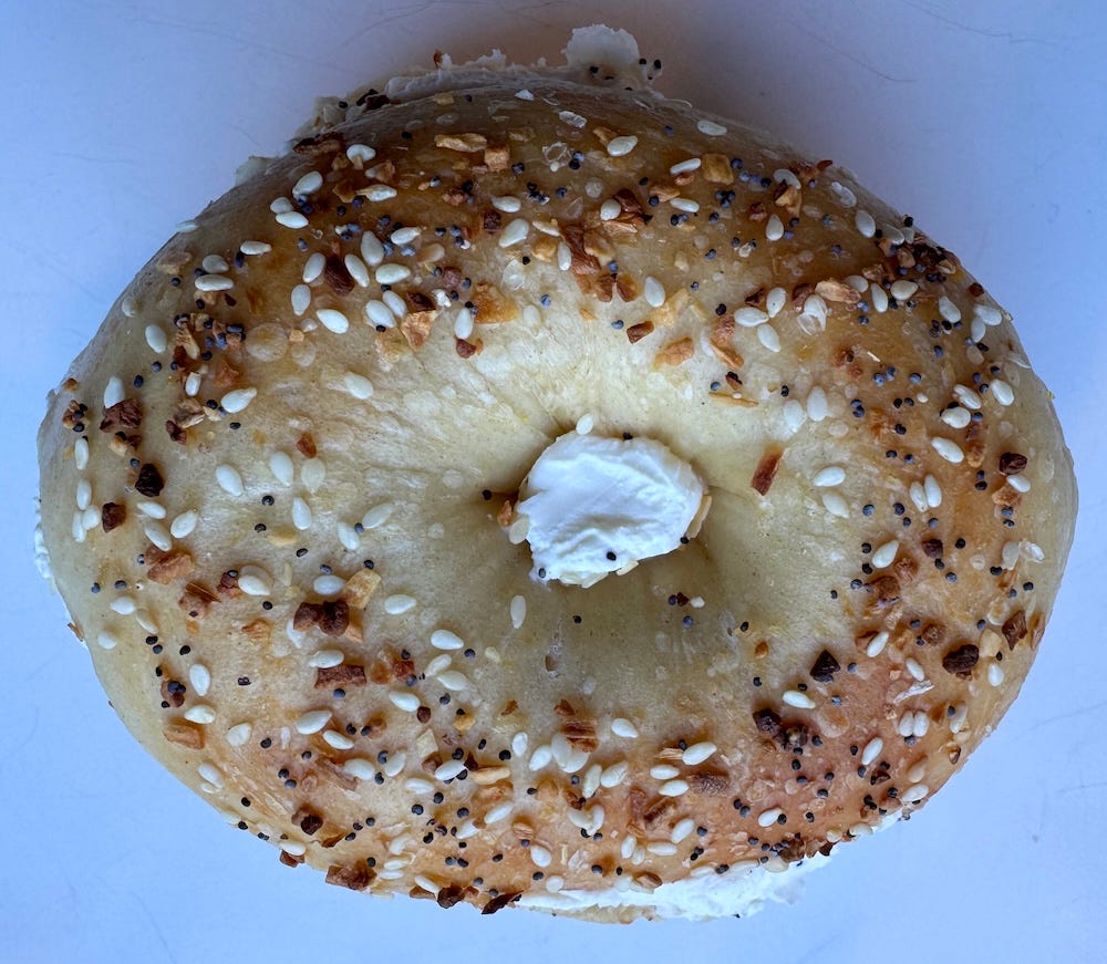 Can I find a good Seattle bagel at... Midnight Bagels