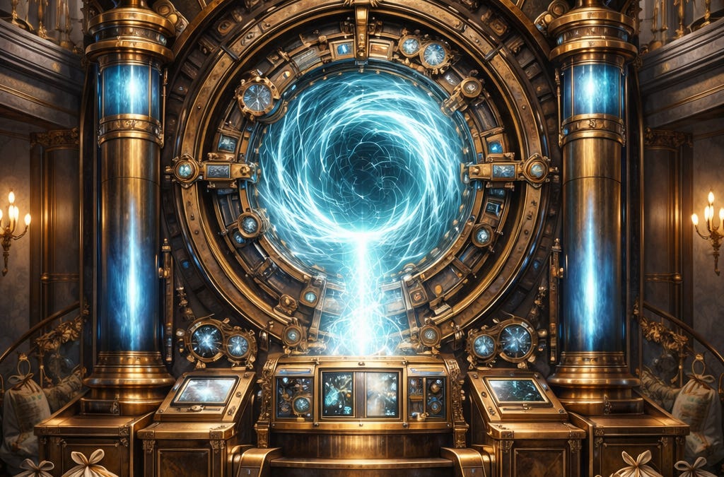 Banking: A Time Machine - by Thomas Weitzendoerfer - WIP